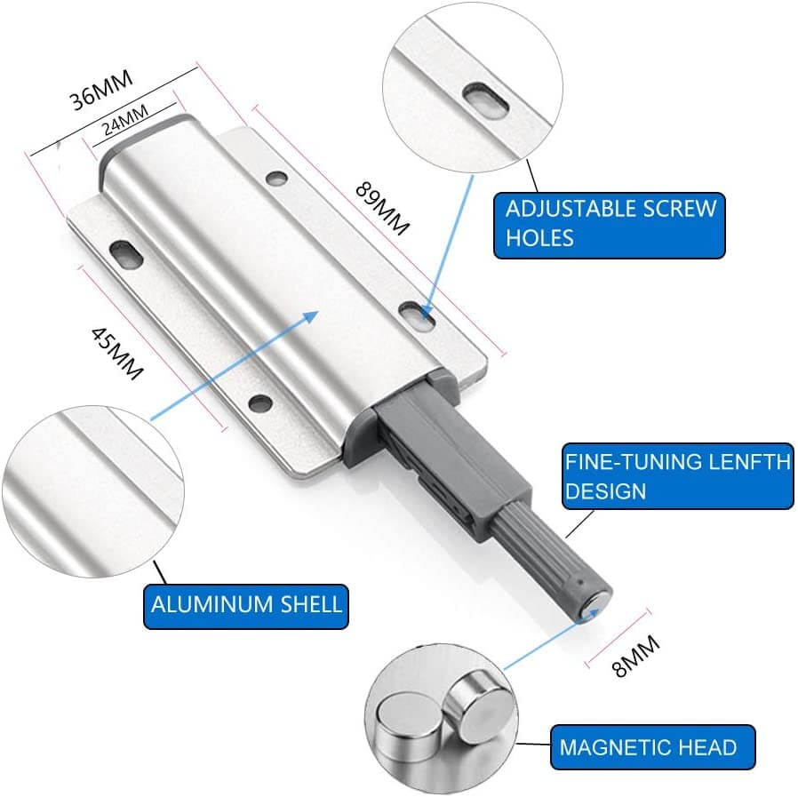 Topstar- Push To Open Magnetic Latch | GHARABANAO.COM